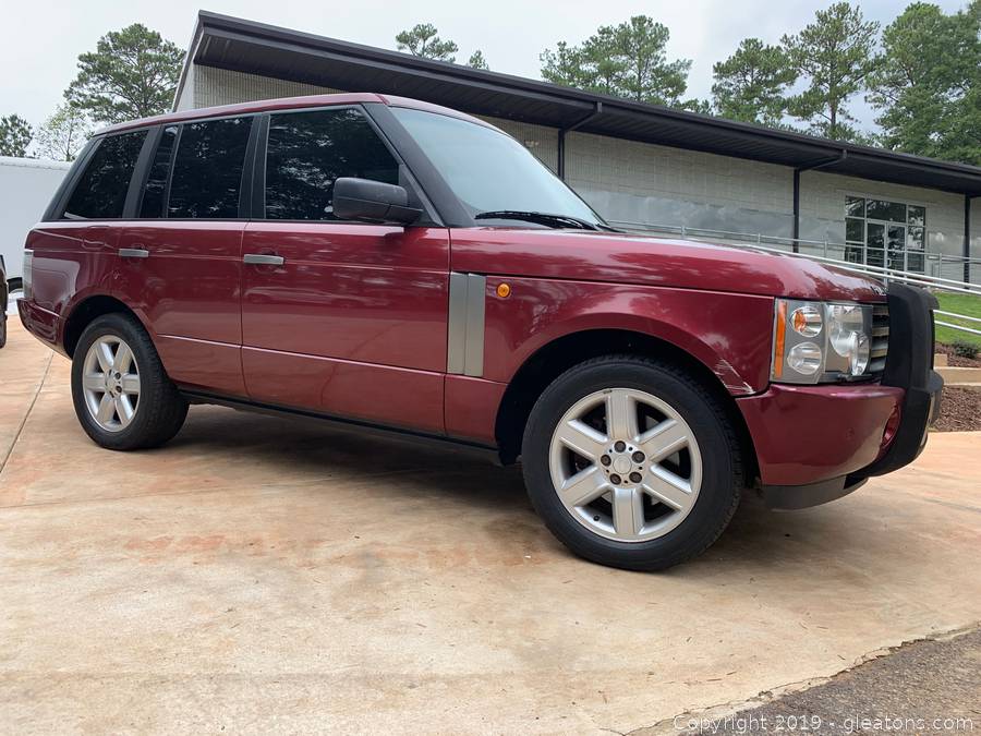 Gleaton's, The Marketplace - Auction: 2005 Range Rover - Drives & Runs ...